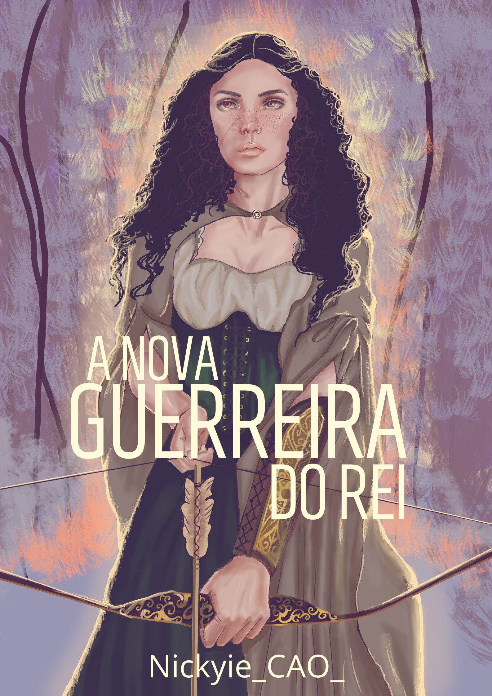 ArtStation - book cover for wattpad