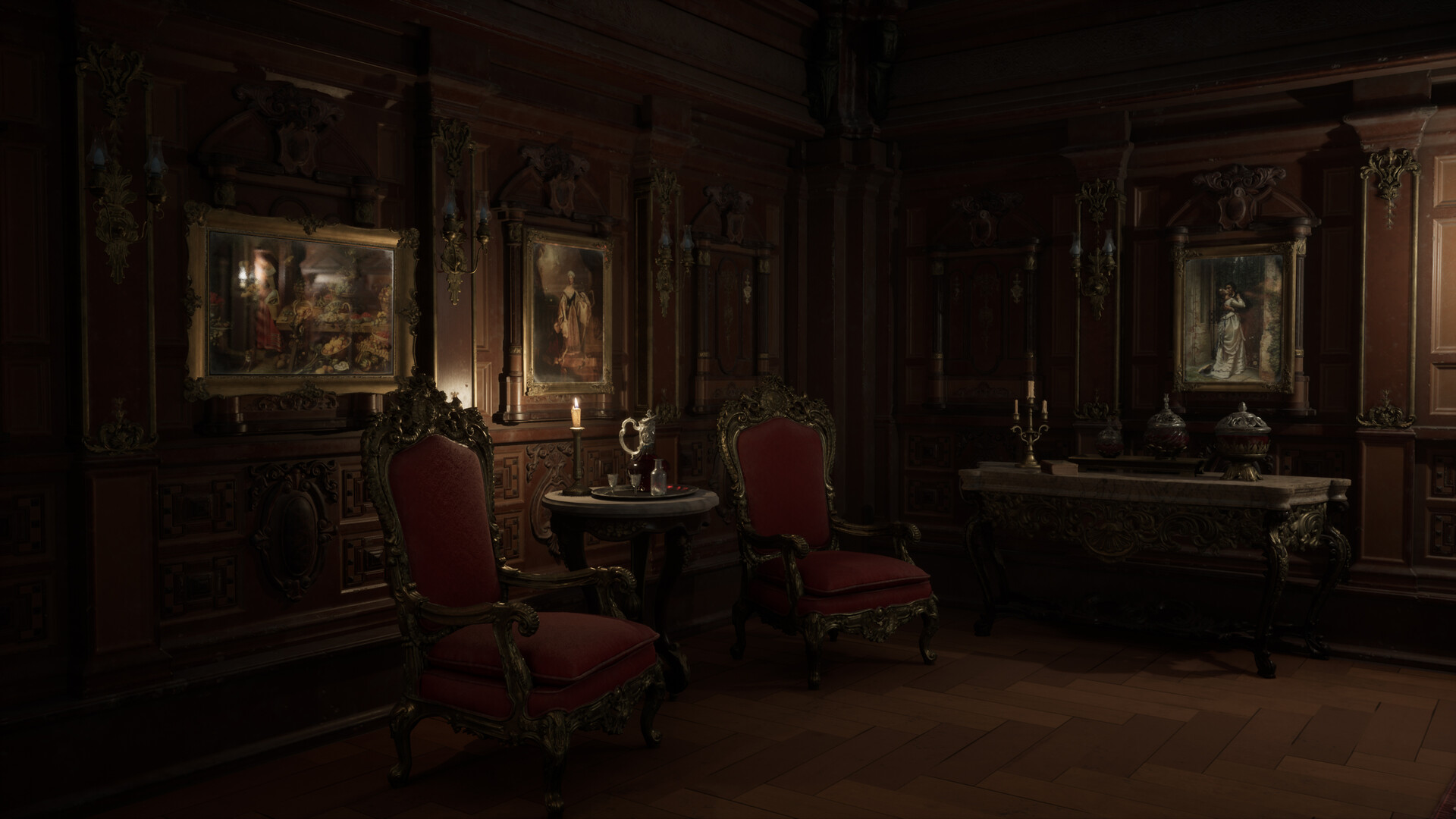 B.O.W.👁‍🗨 - UE4 Opera house Front hall RTX