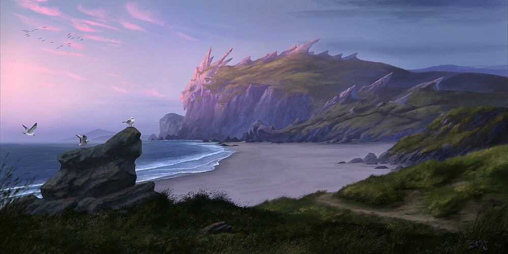 ArtStation - Draconic Coast
