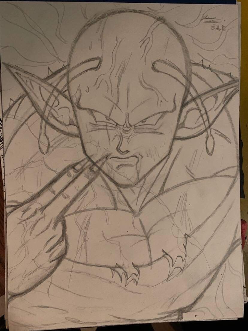 ArtStation - Piccolo sketch