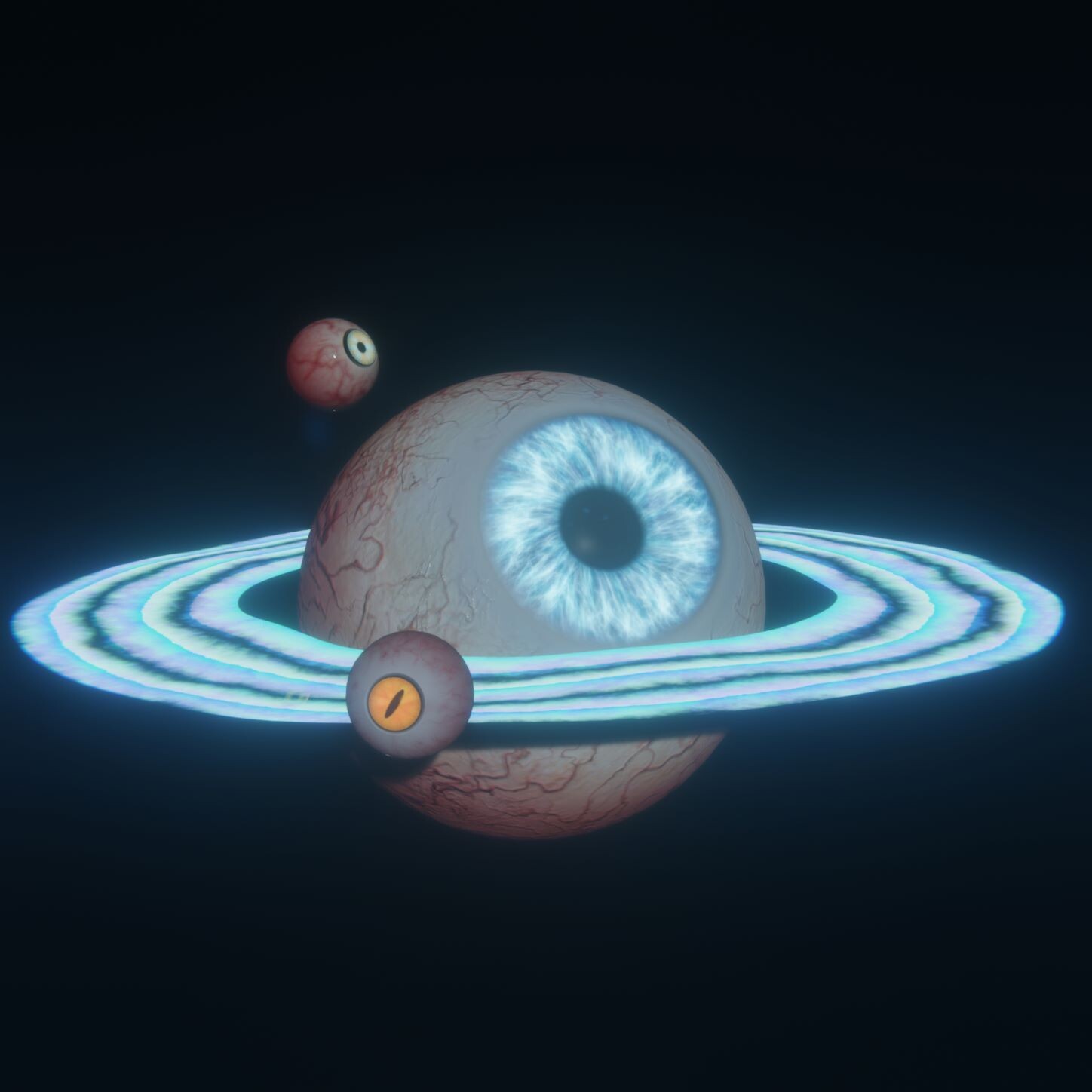 Hd Eye With Planets