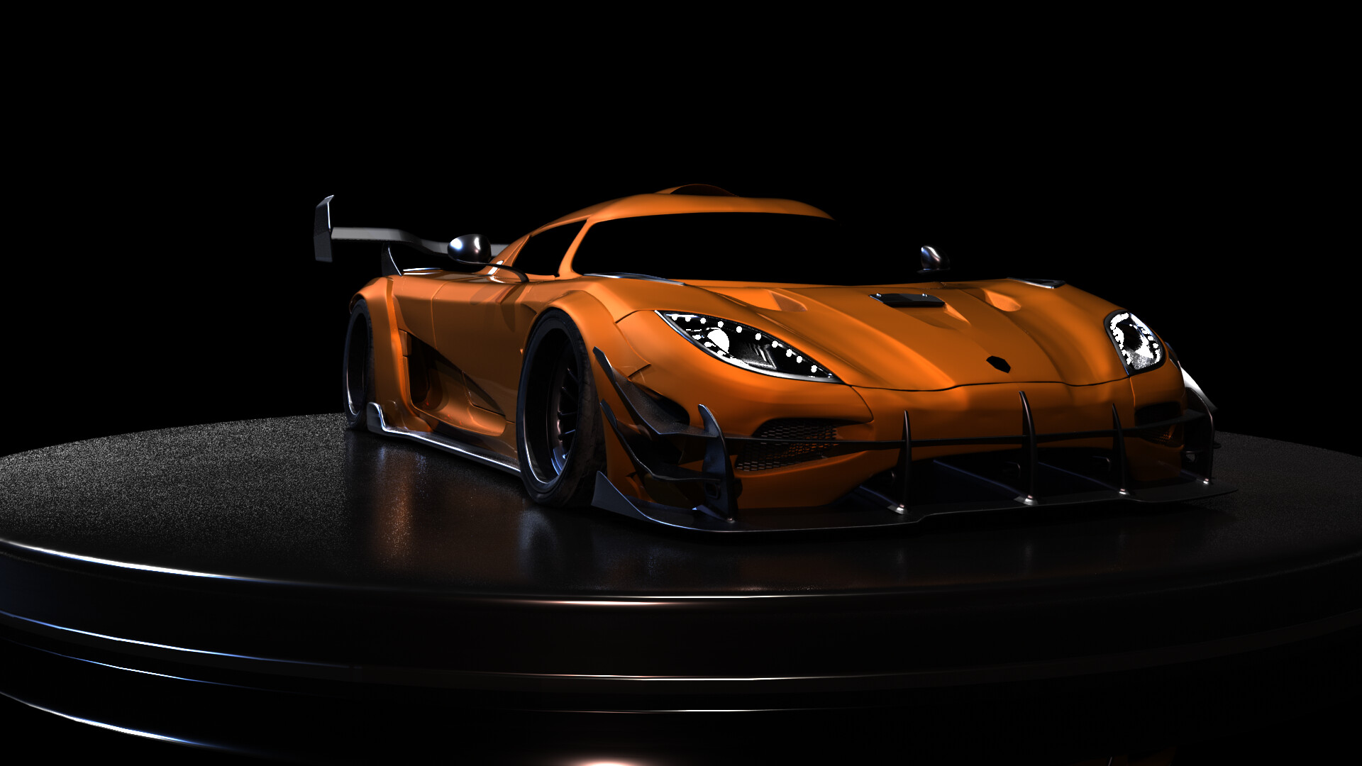 ArtStation - koenigsegg One 1 Liberty Walk 3D model