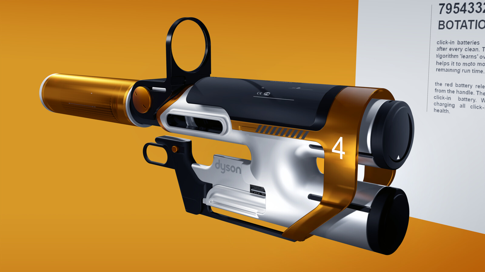 Rashid Tagirov - Dyson Sanitizer Gun