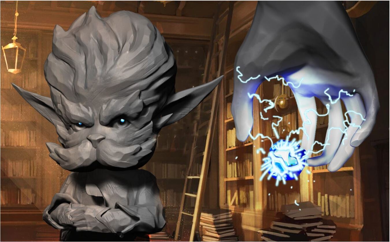 ArtStation - Arcane fanArt : Heimerdinger is worried about Hextech