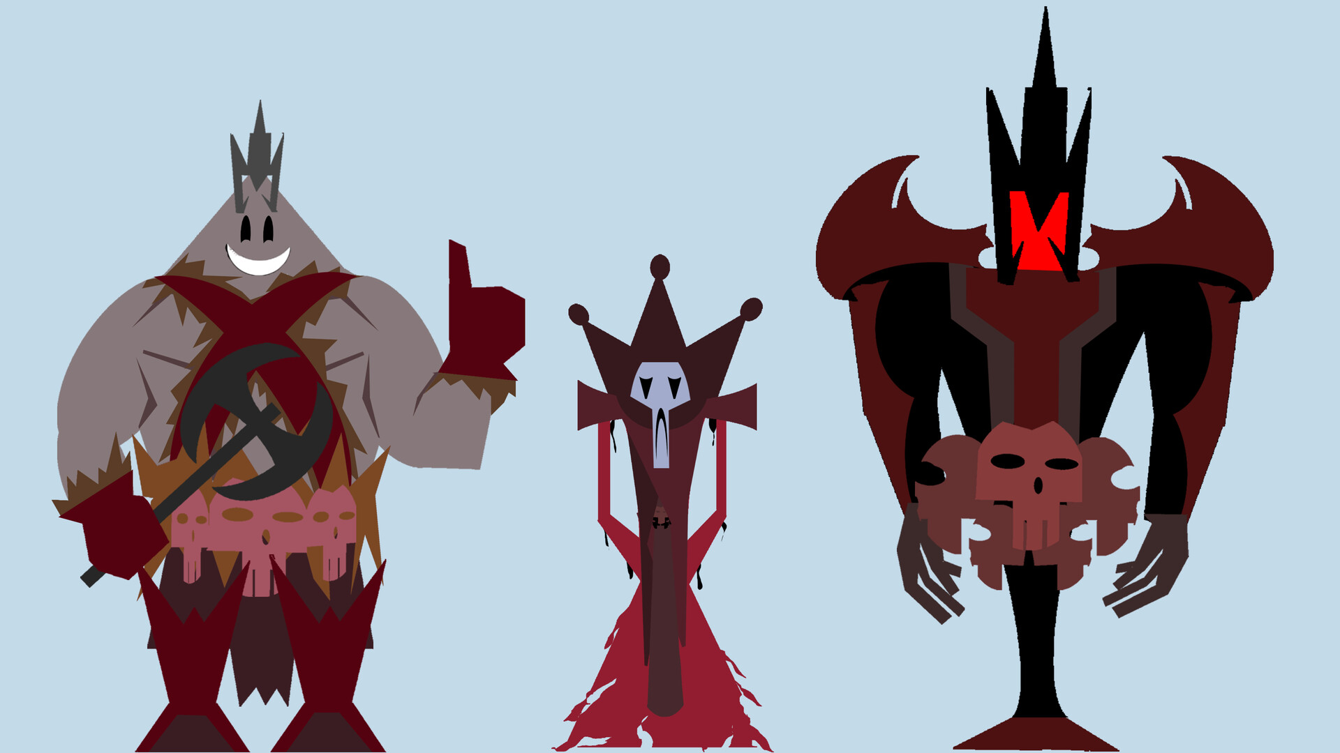 ArtStation - University Concept Art Project - Villain Characters