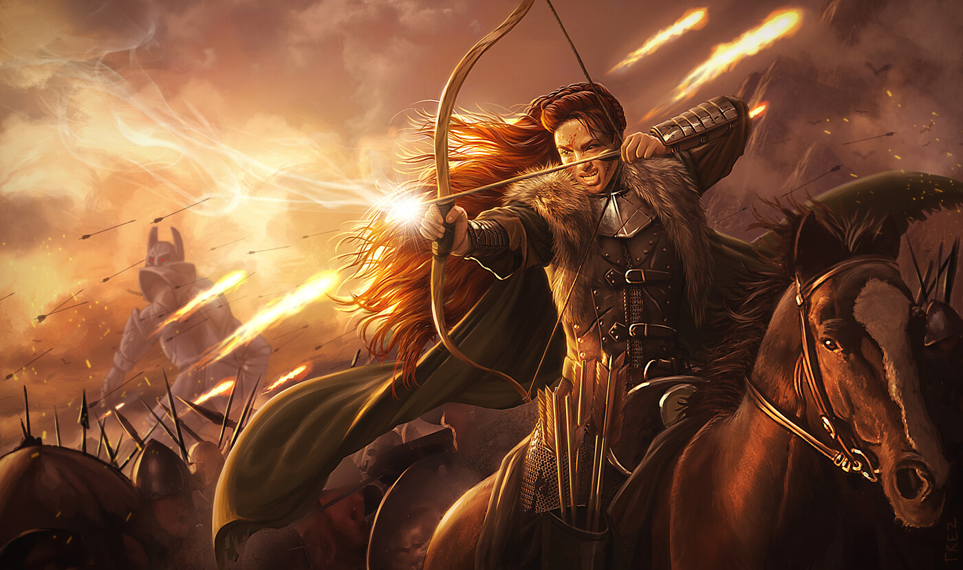 ArtStation - Wrath of the Red Queen
