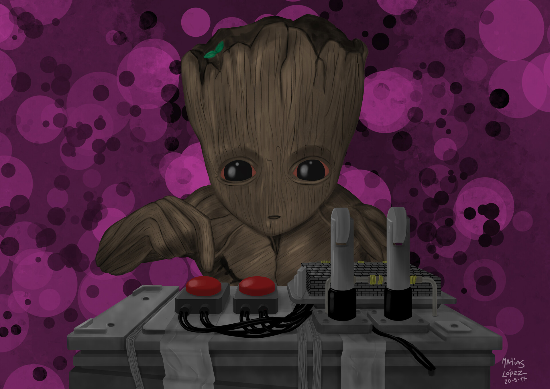 ArtStation - Baby Groot (2017)