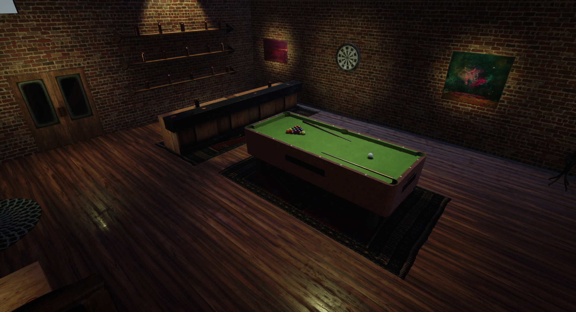 ArtStation - Bar Diorama Project