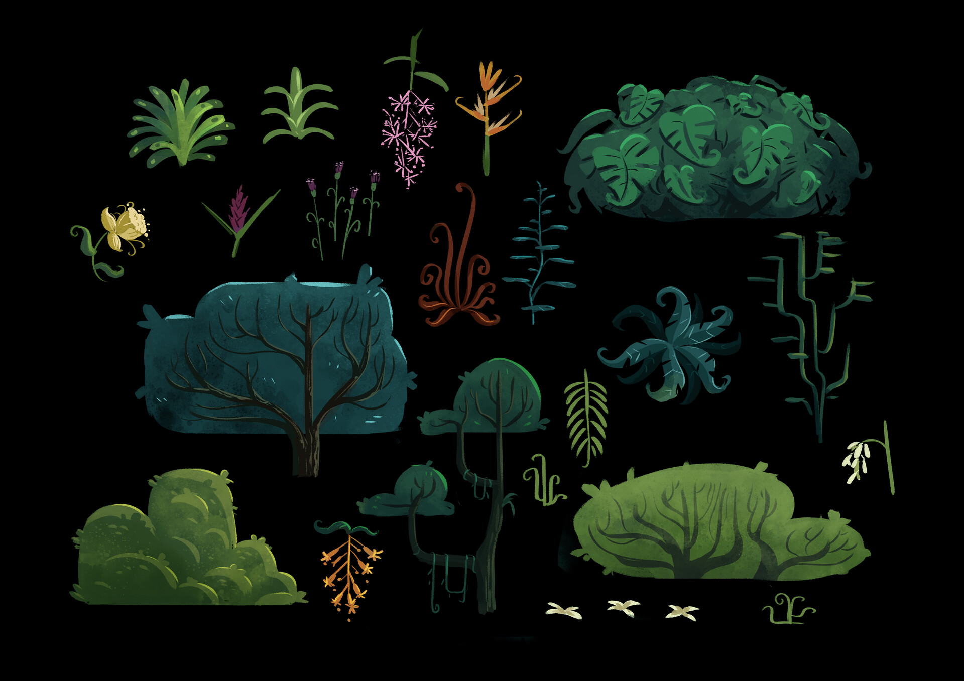 ArtStation - Forest Props