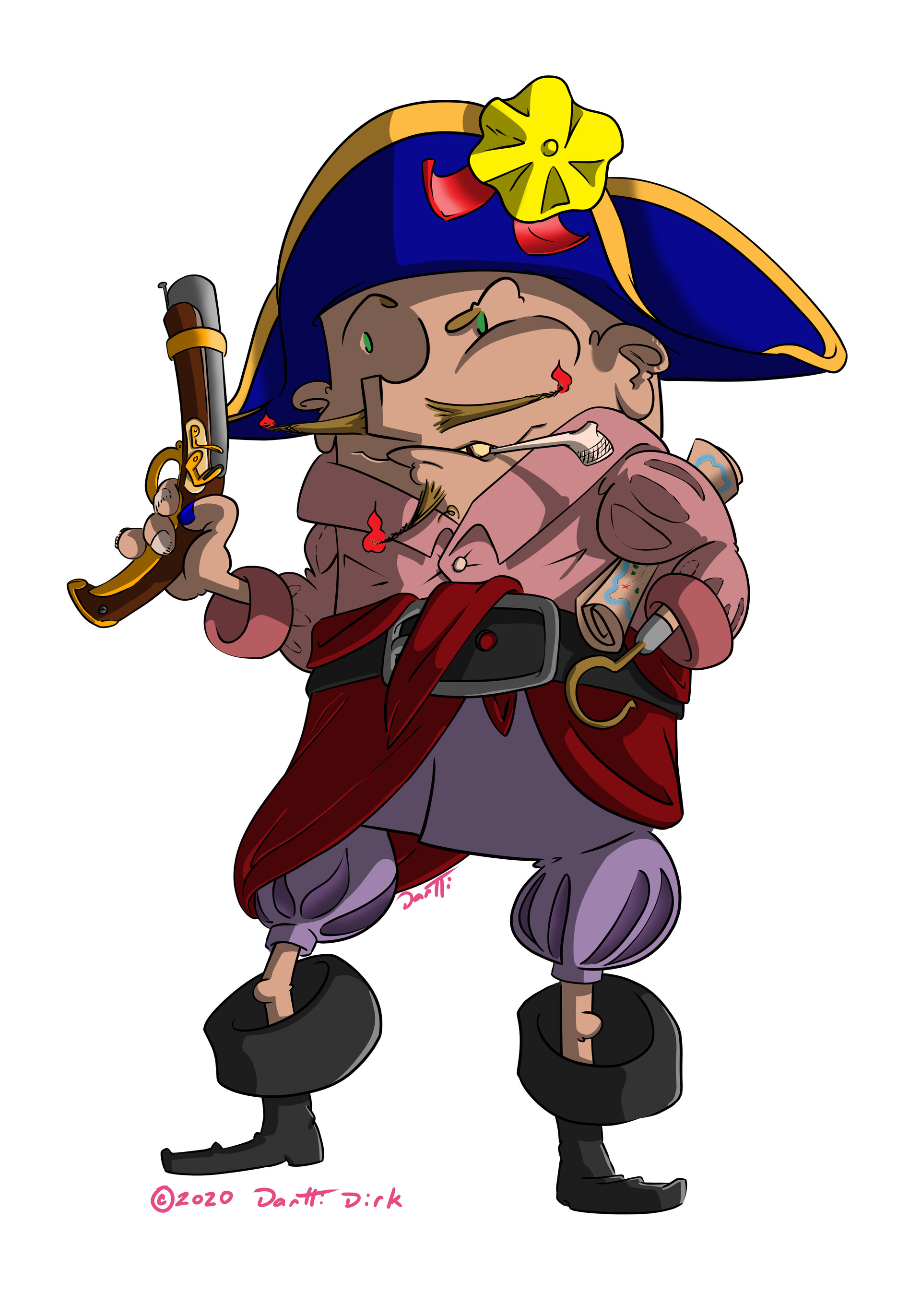 ArtStation - Pirate Captain