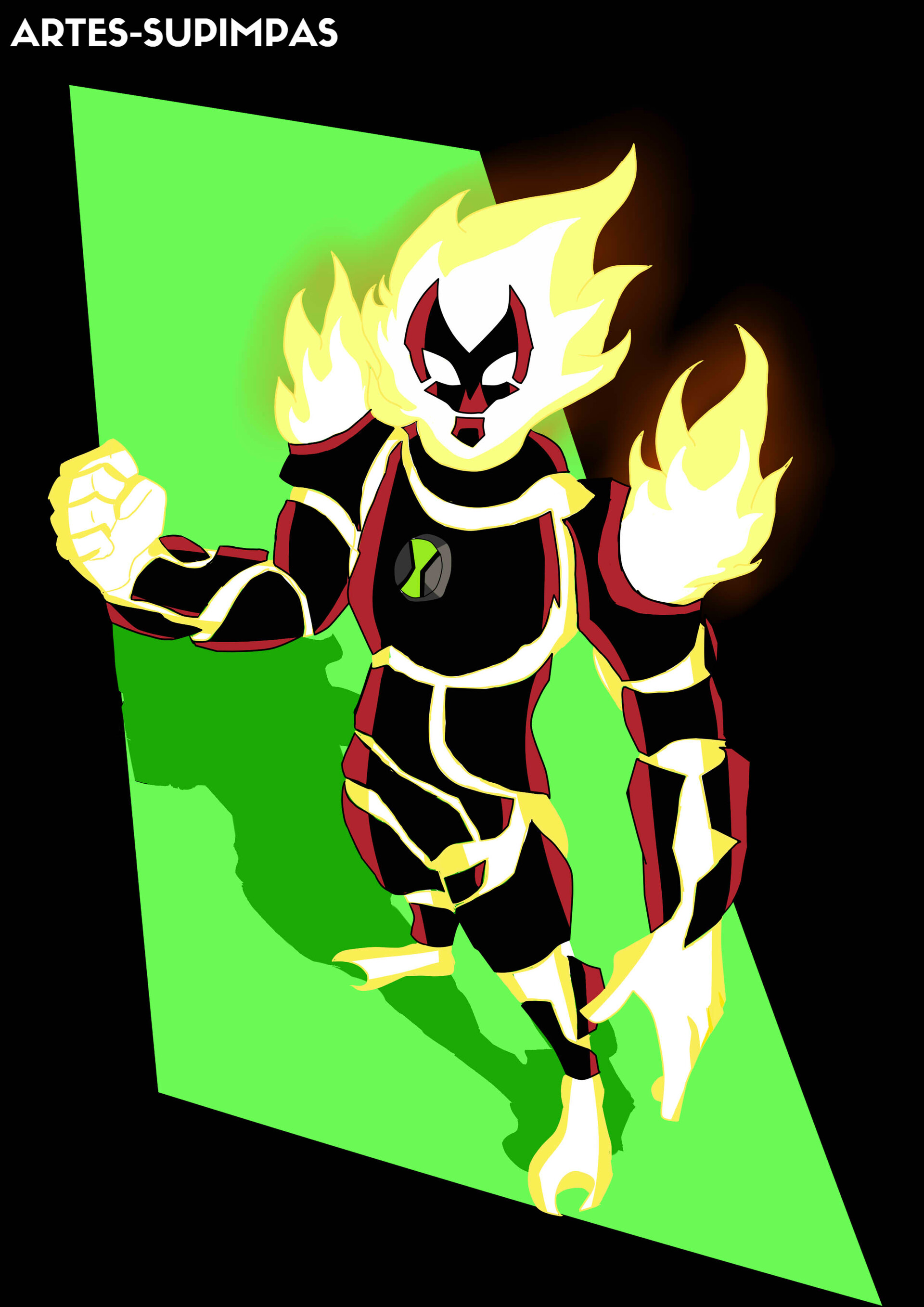 Ben 10 Aliens Unleashed Heatblast