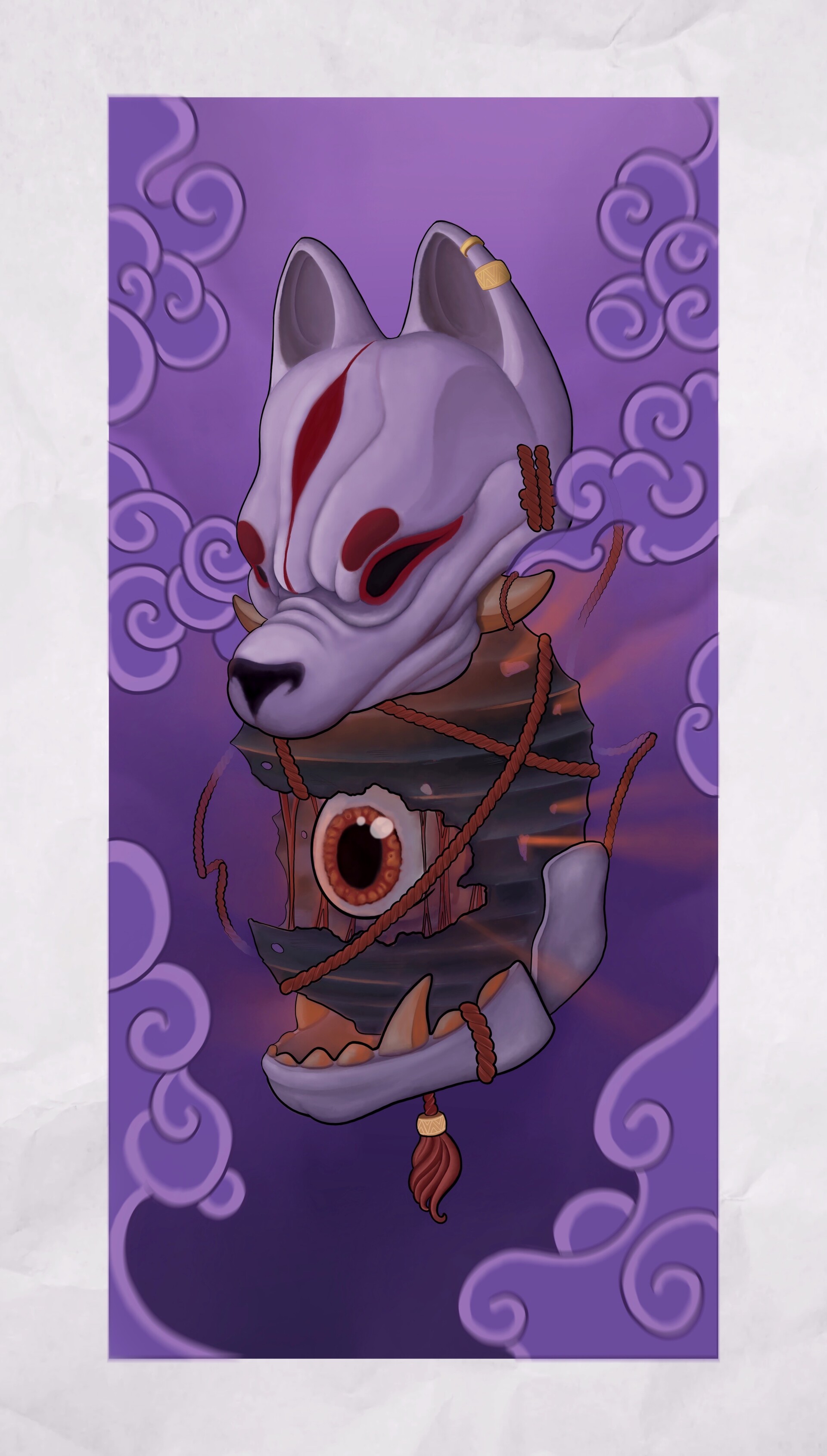 ArtStation - Kitsune mask