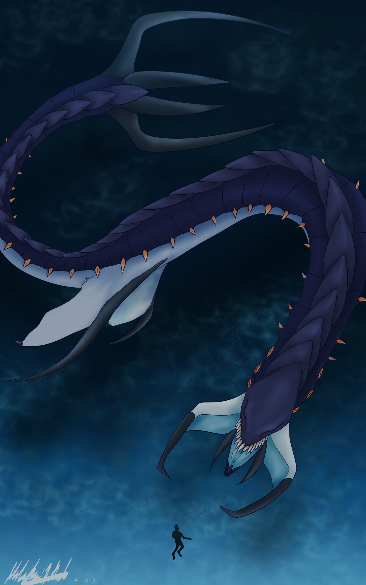 ArtStation - Monster of the Deep