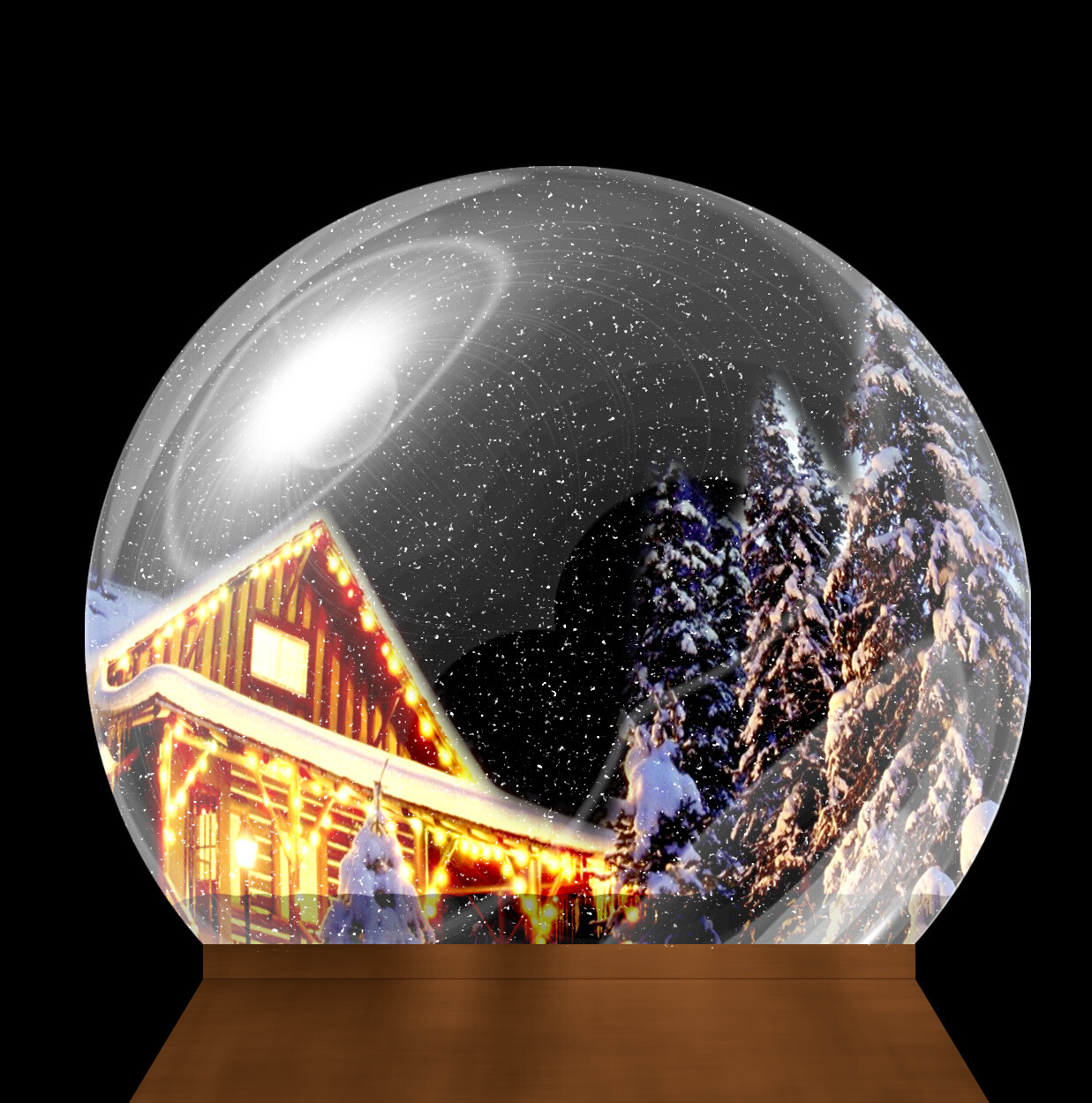 ArtStation - Christmas Snowglobe