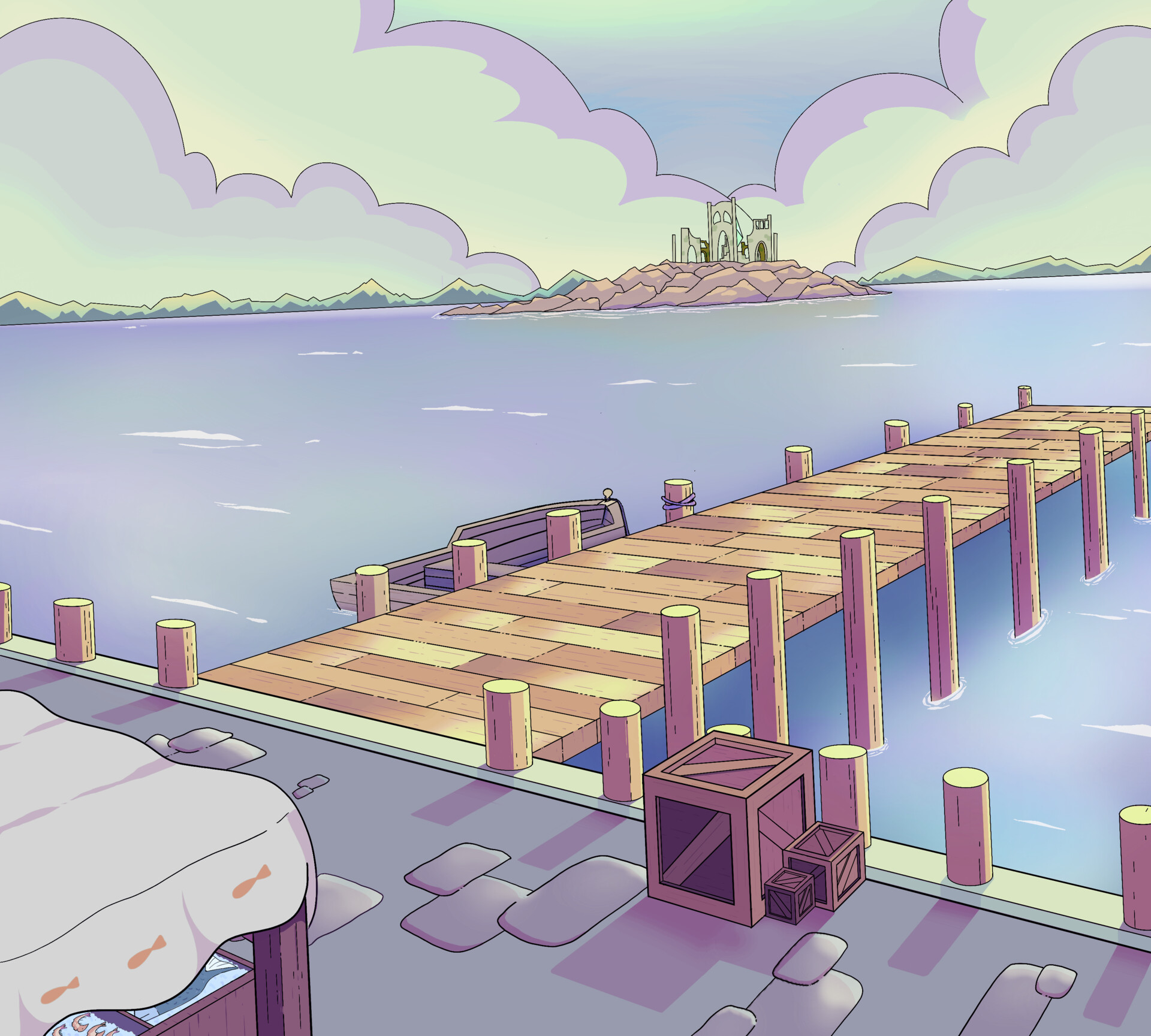 Emily Mercado - The pier