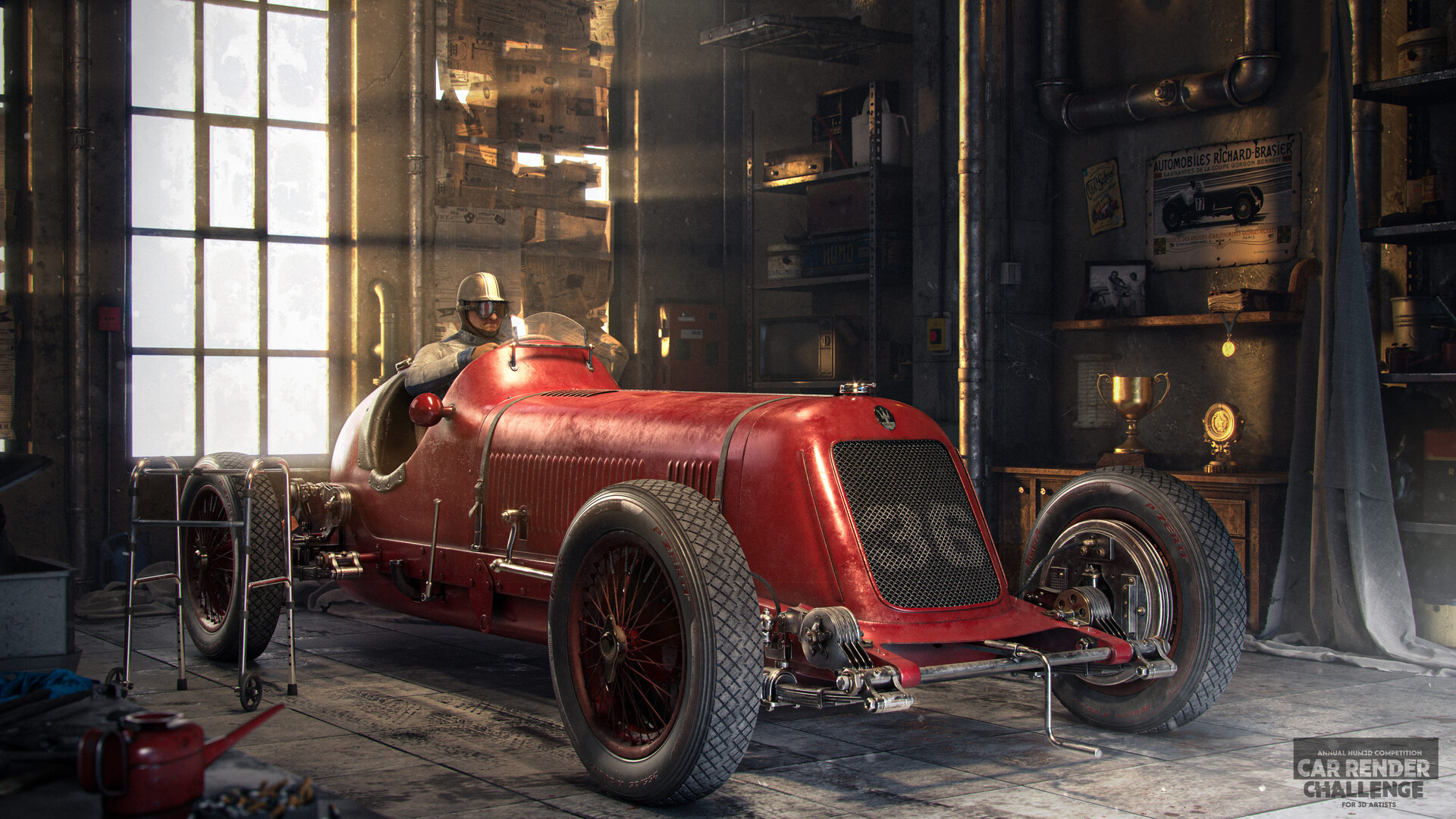 ArtStation - Hum3D Car Render Challenge 2021