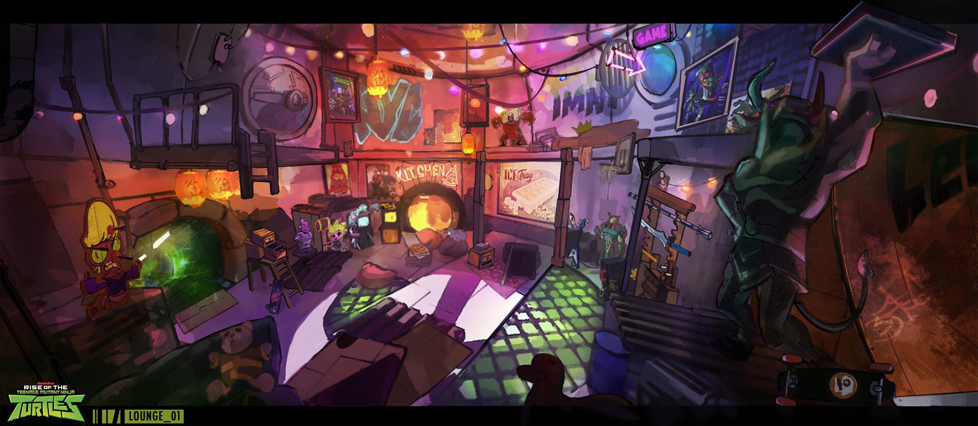 ArtStation - TMNT_Lounge