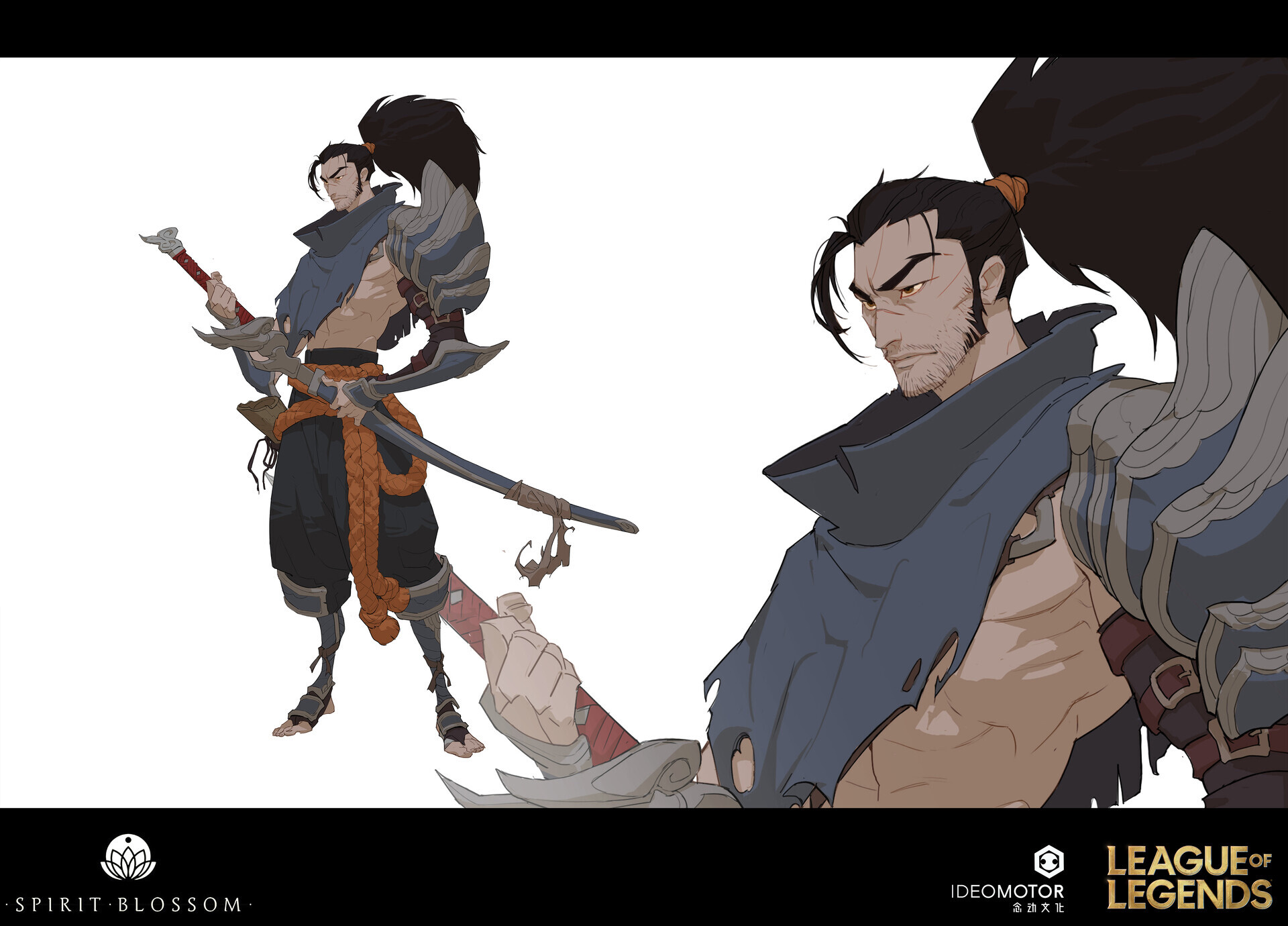 ArtStation - Yasuo of the Kin of stained blade| league of legends