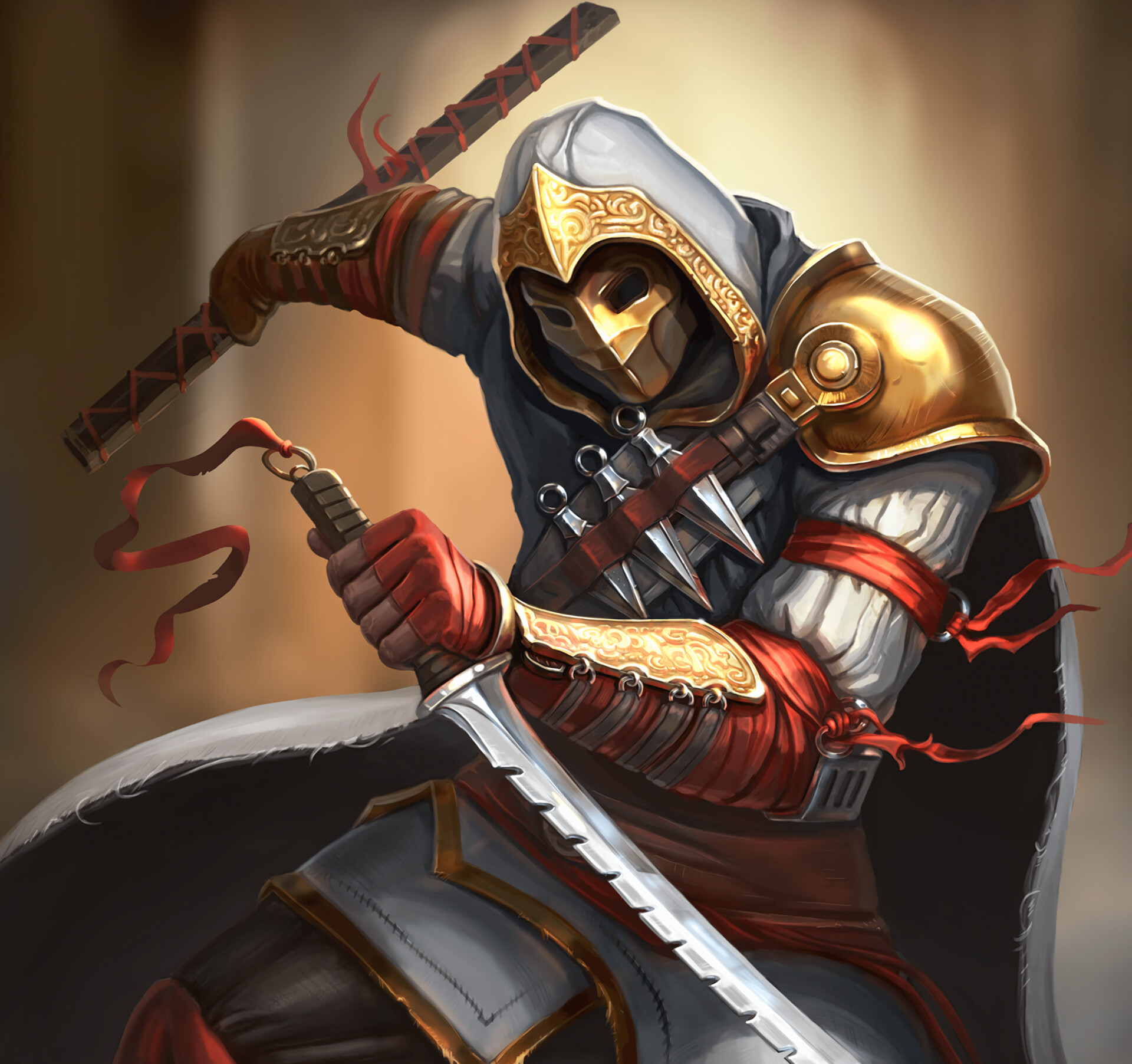 ArtStation - Character design: Assasin