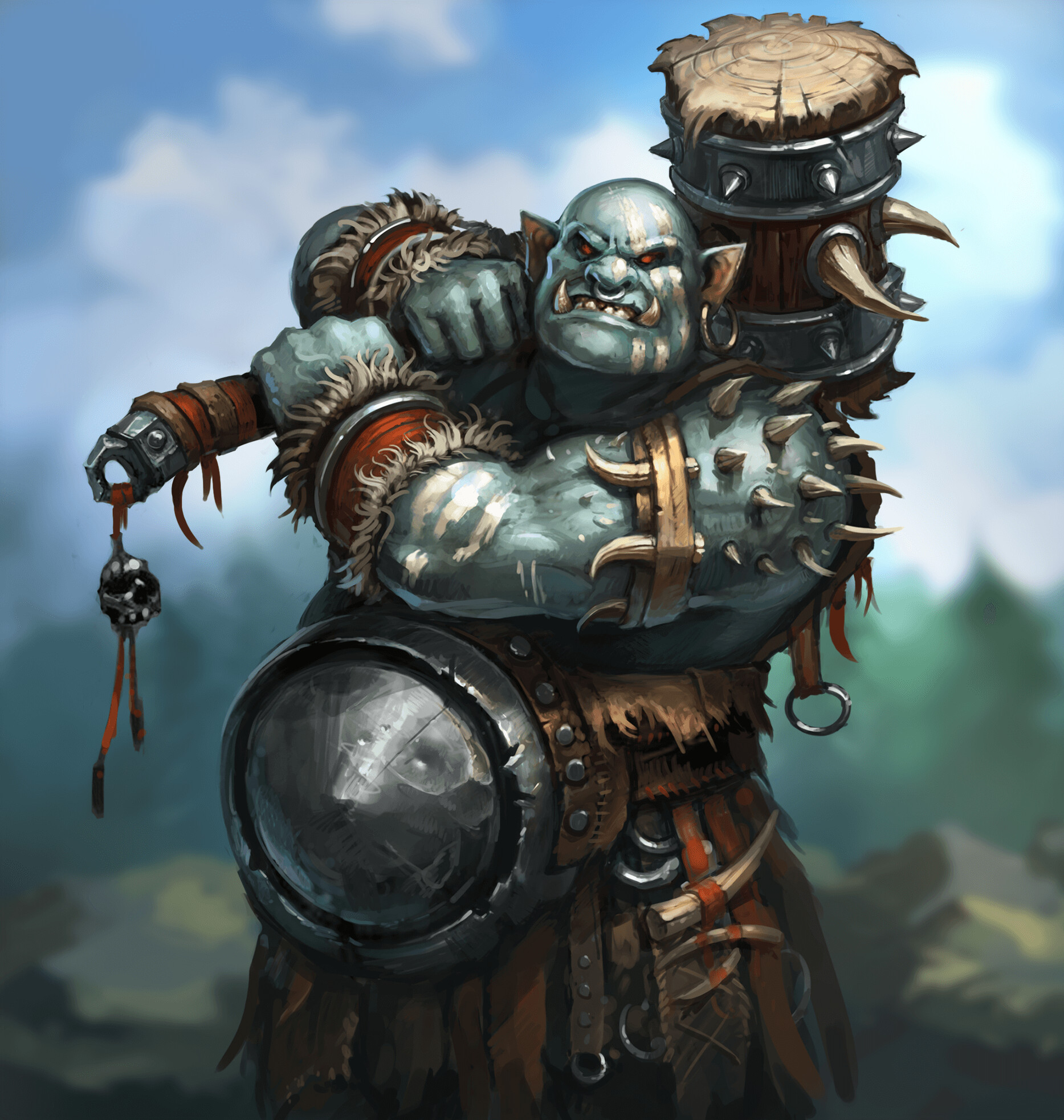 Ogre Pathfinder