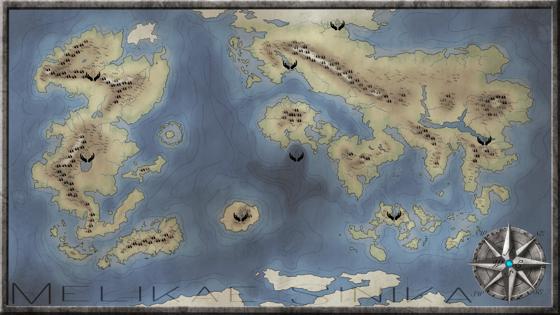 ArtStation - Aardiona Map