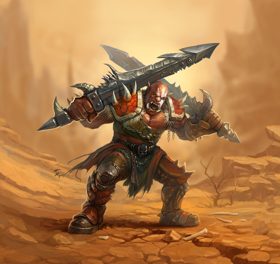 ArtStation - Godlands: Orc