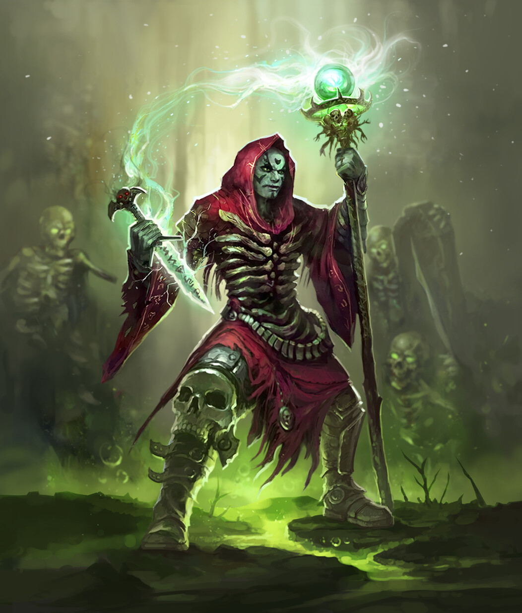 ArtStation - Godlands: Necromancer