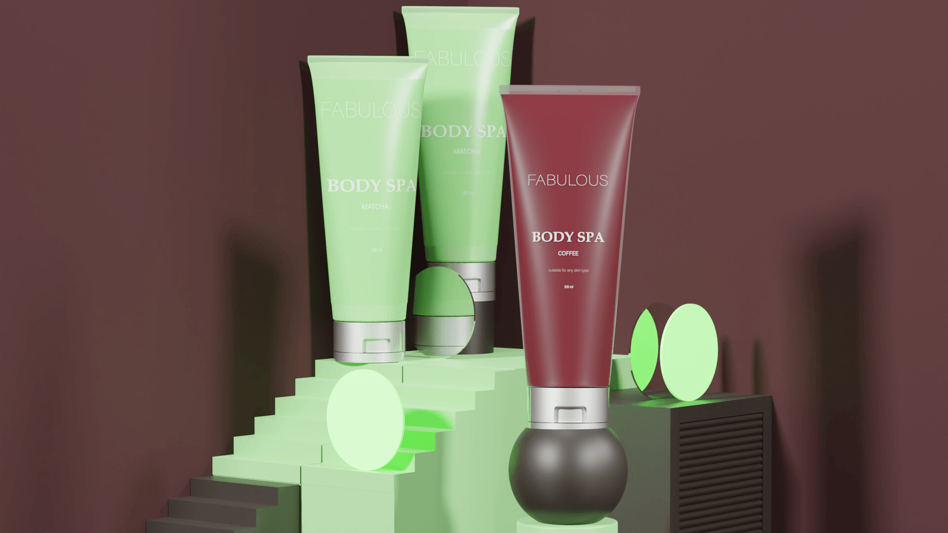 ArtStation - Make Up Mock Up 2