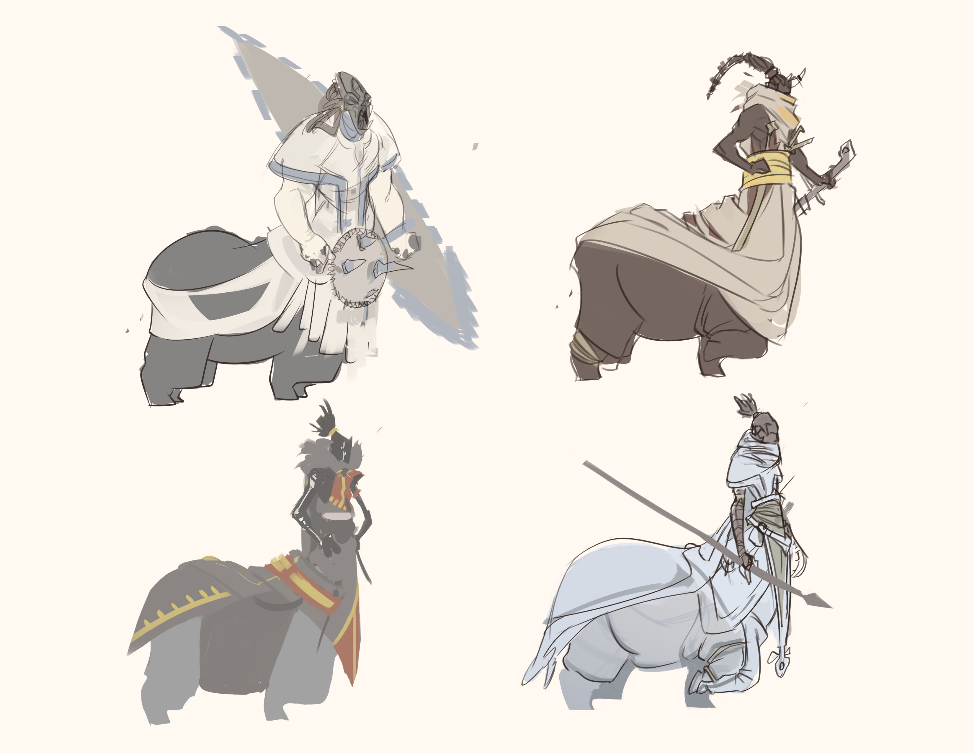 Ricardo Caria - Character design dump