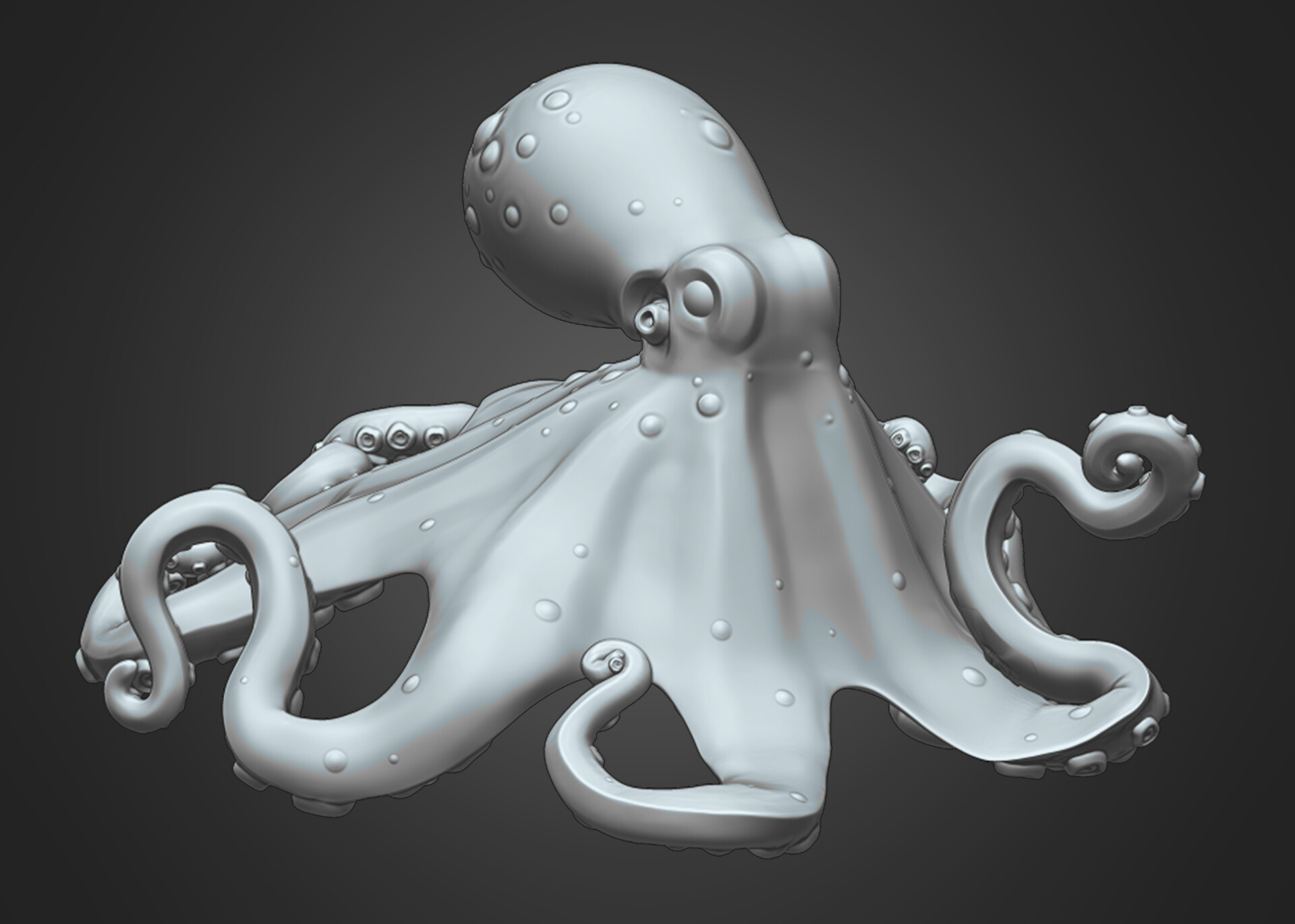 Holly Bruce - Octopus (Stylized)