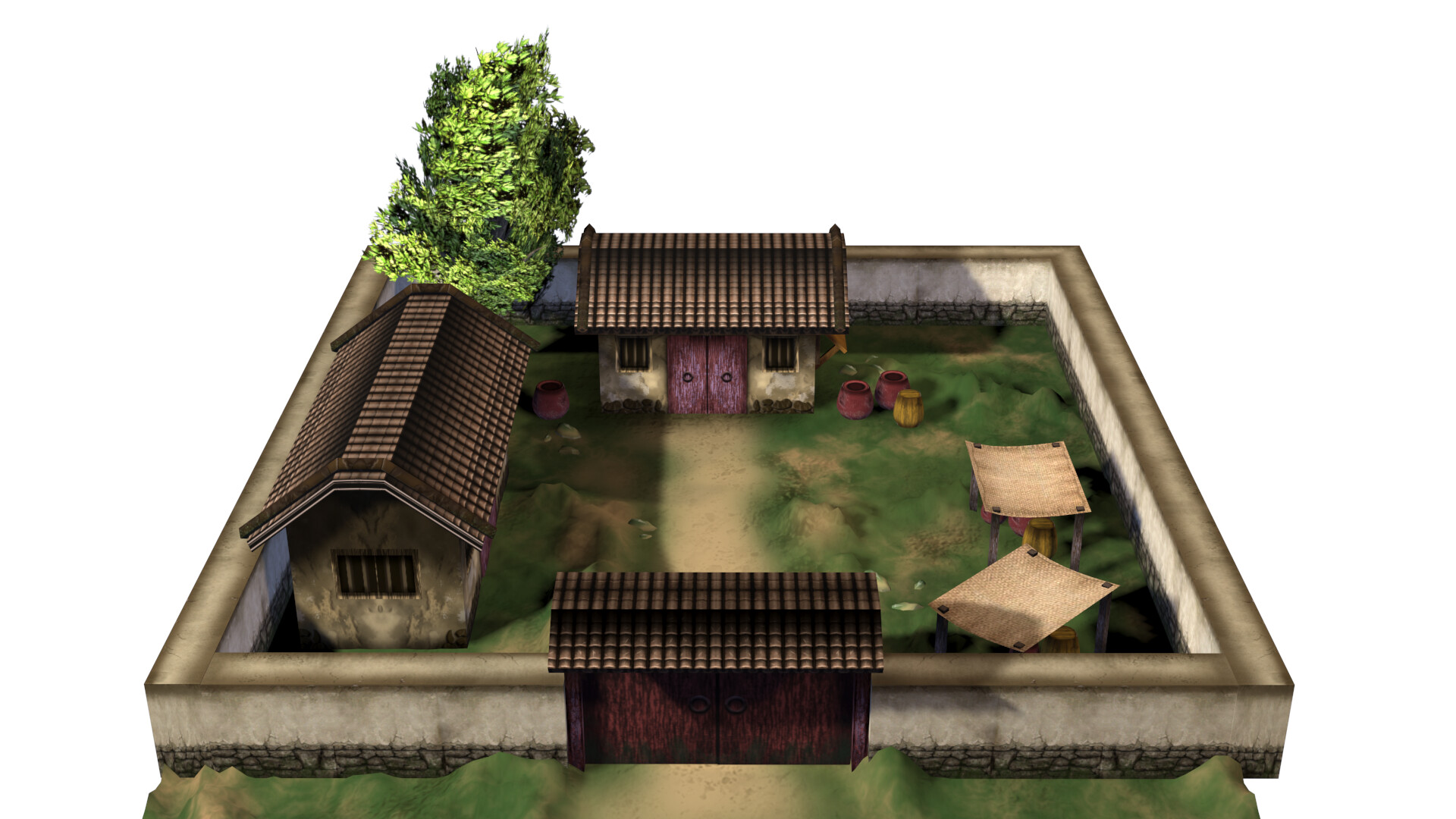 ArtStation - Chinese house