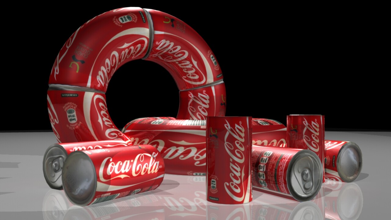 ArtStation - 3D Props - 2014 Can of Soda Wheel