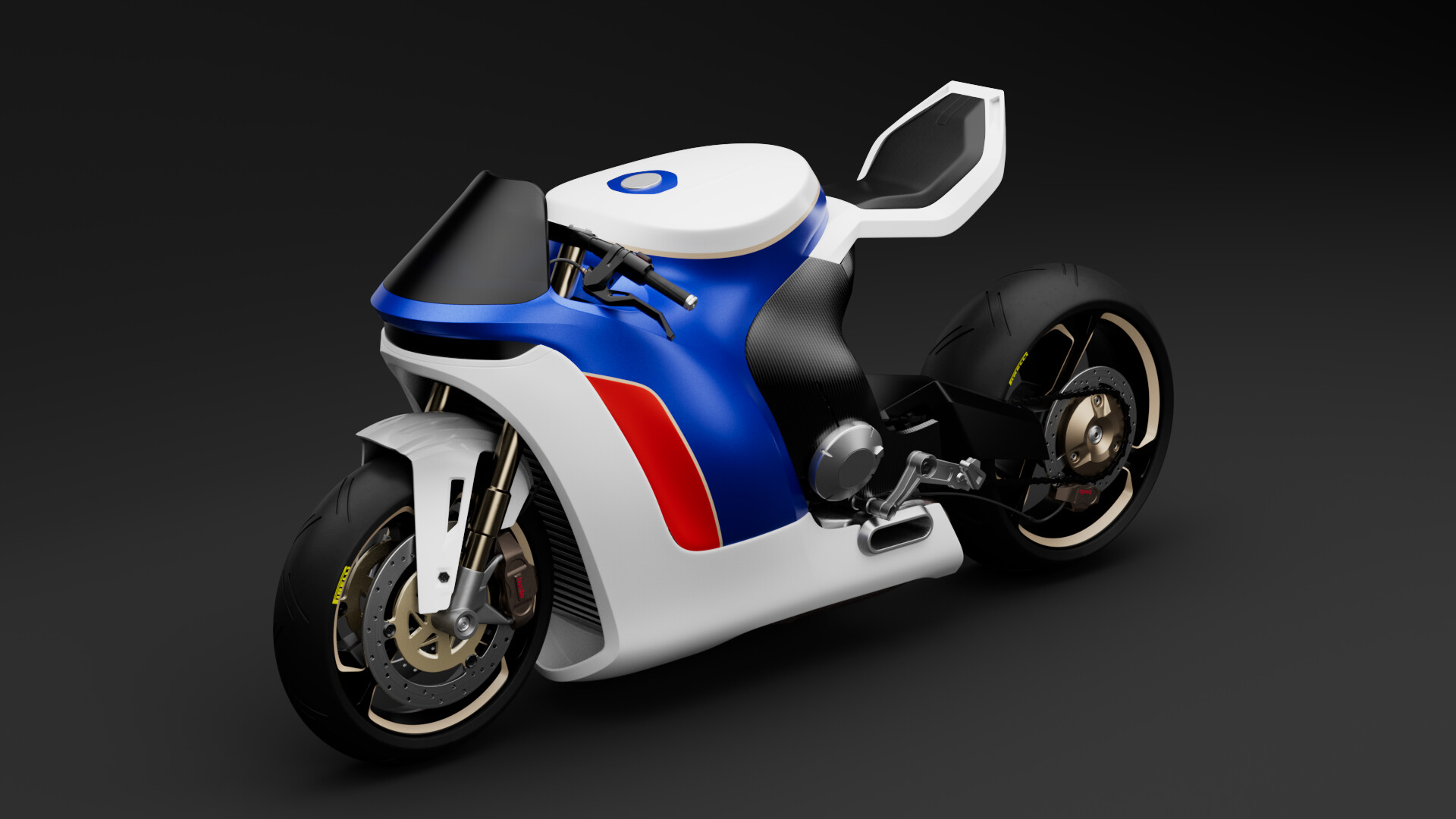 ArtStation - Concept motorcycle (Elementza's Maya course)