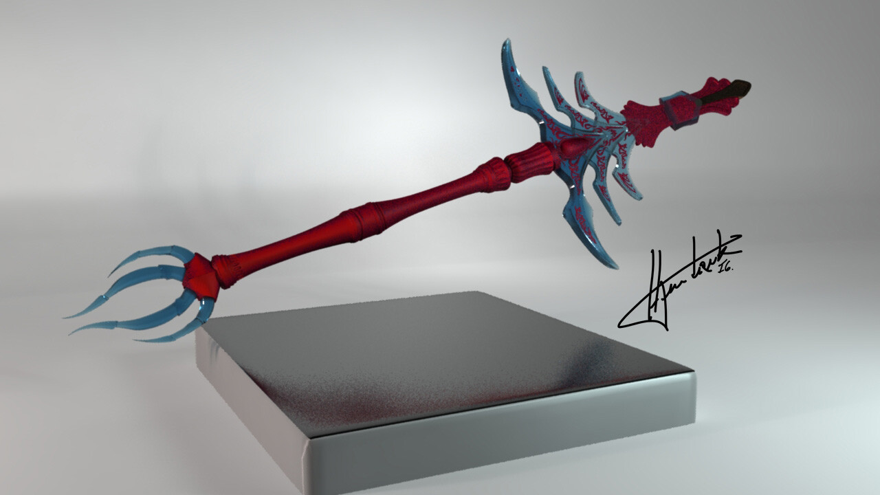 ArtStation - 3D Props - 2015 Dragon Sword