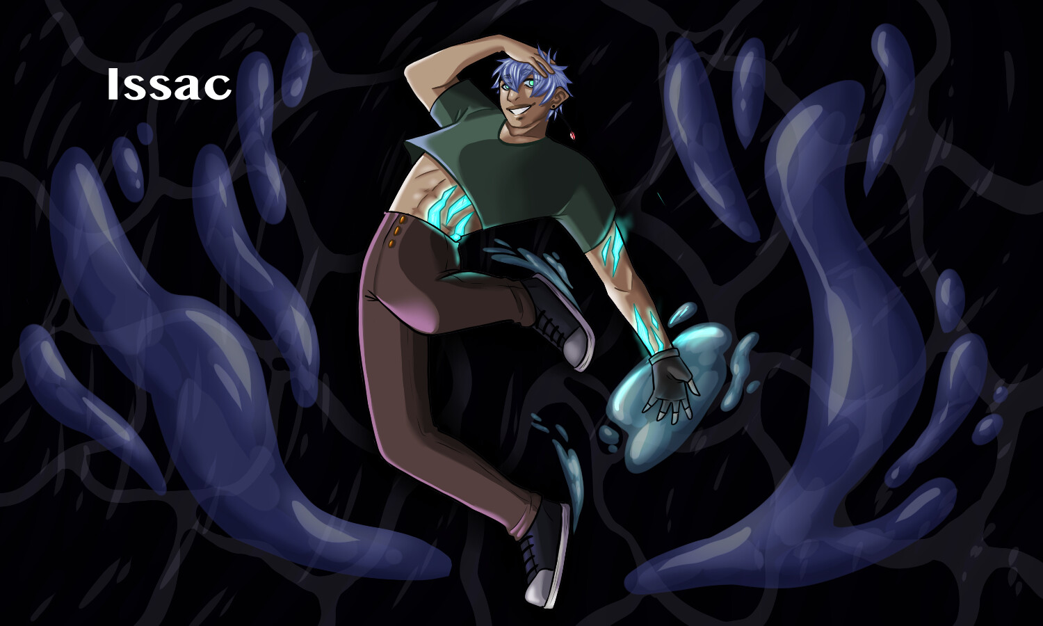 ArtStation - Character Splash Screen