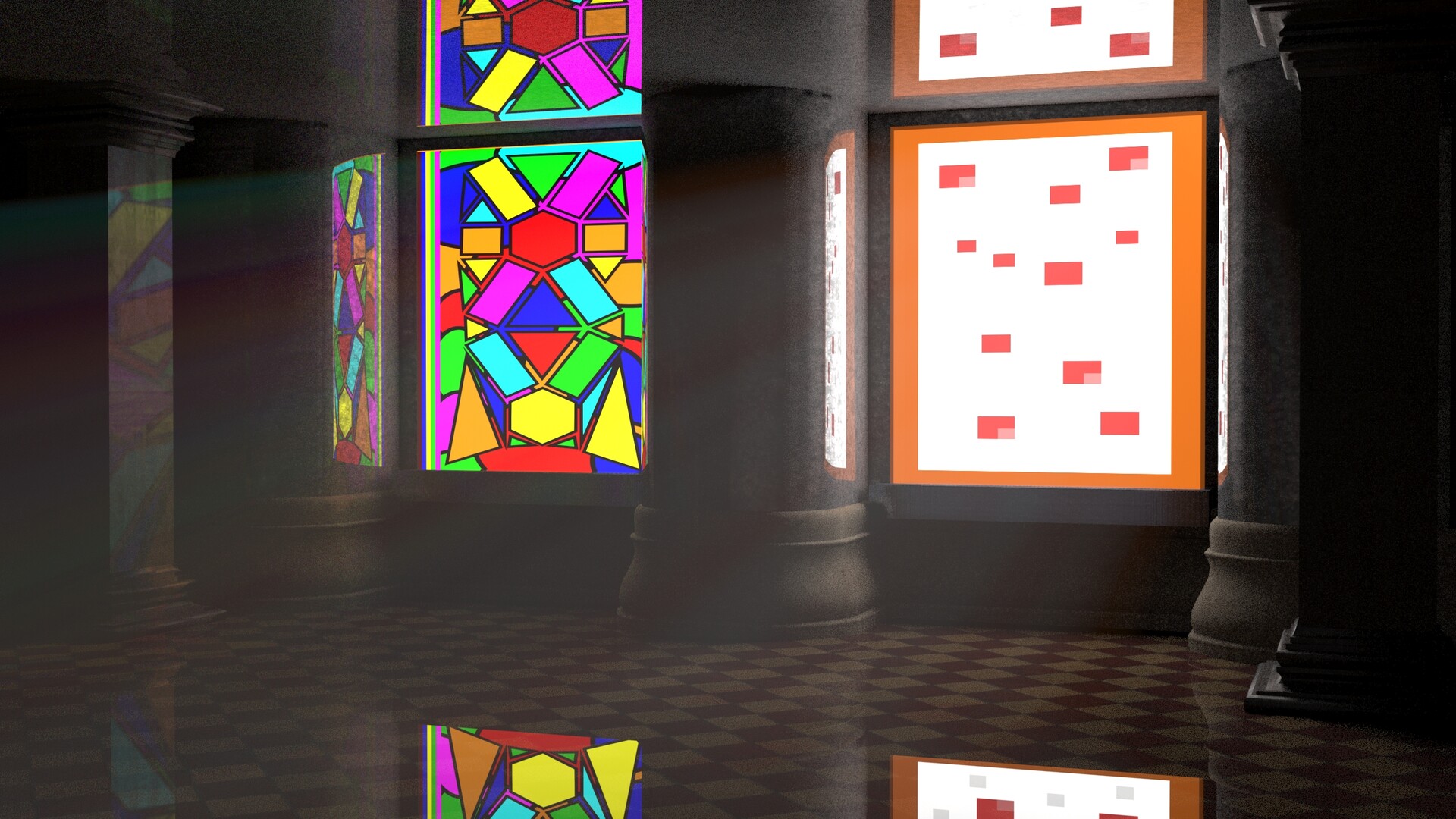 ArtStation - StainedGlassWindow