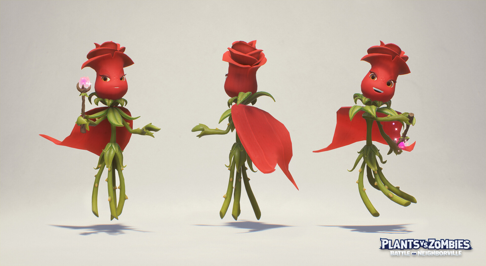 how to draw rose from plants vs zombies