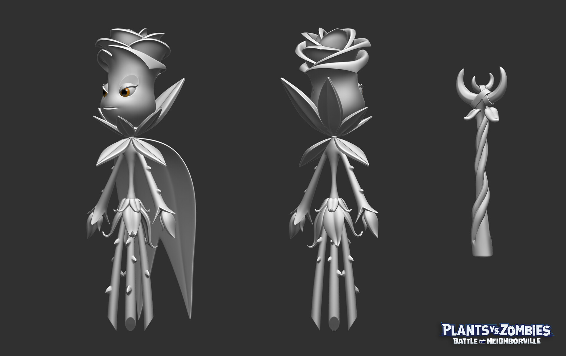 Mathieu Godet - Plants vs Zombies: Battle for Neighborville - Rose