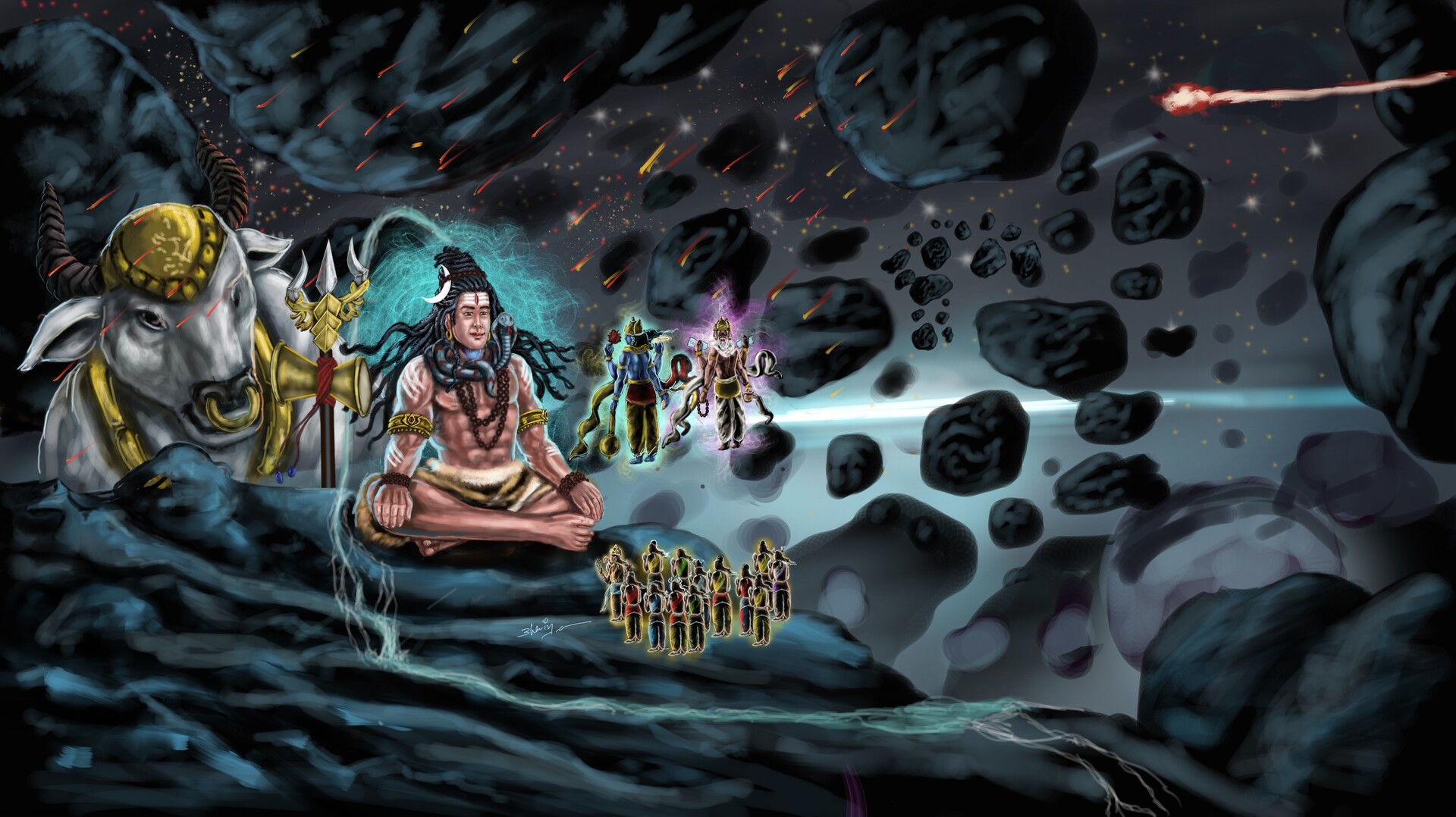 ArtStation - Mahadev -tridev