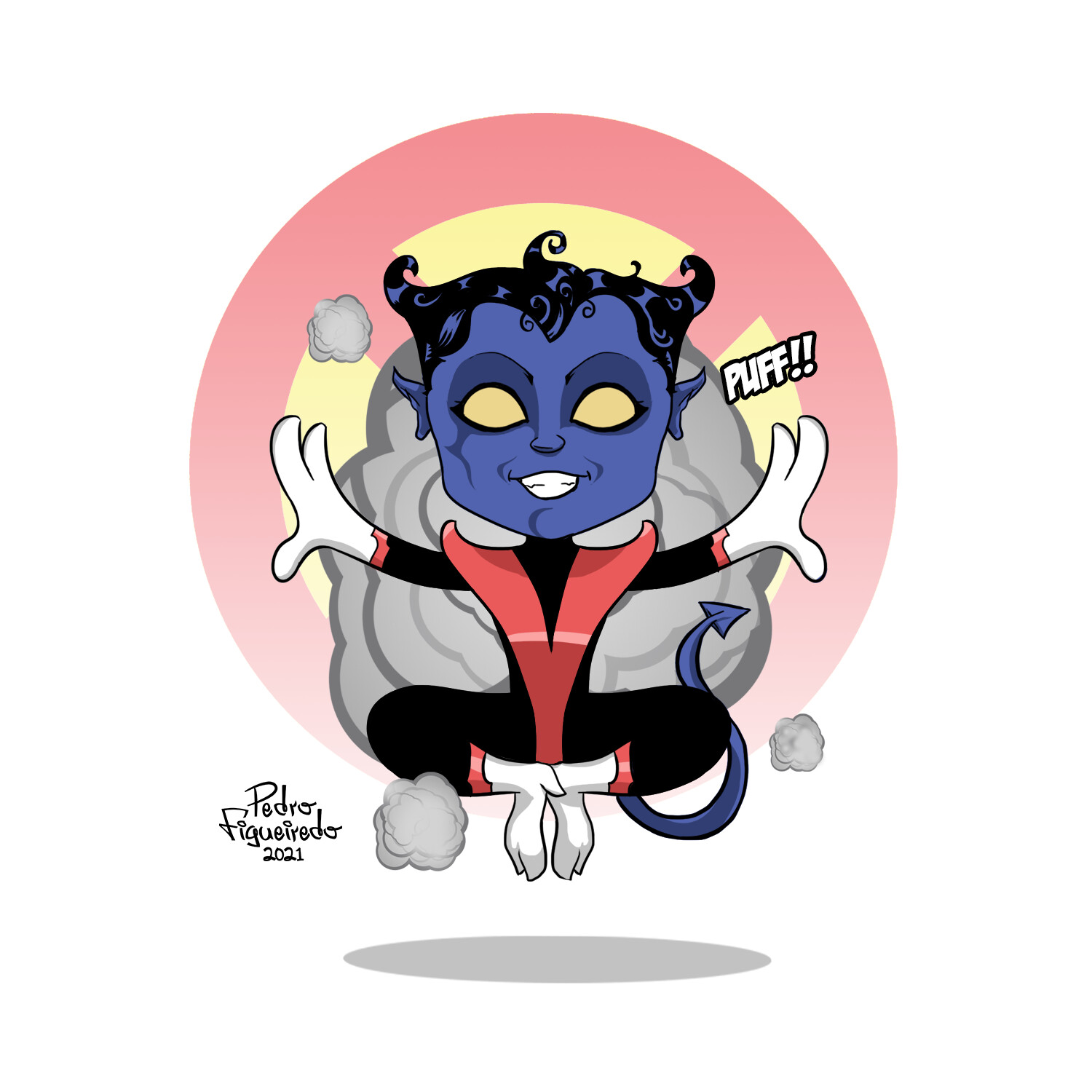 nightcrawler chibi