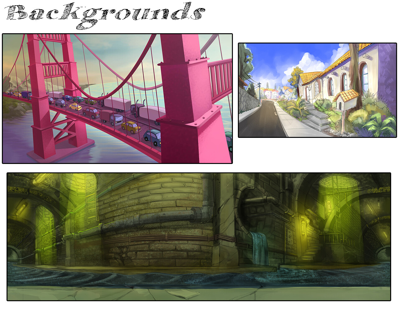 ArtStation - Backgrounds