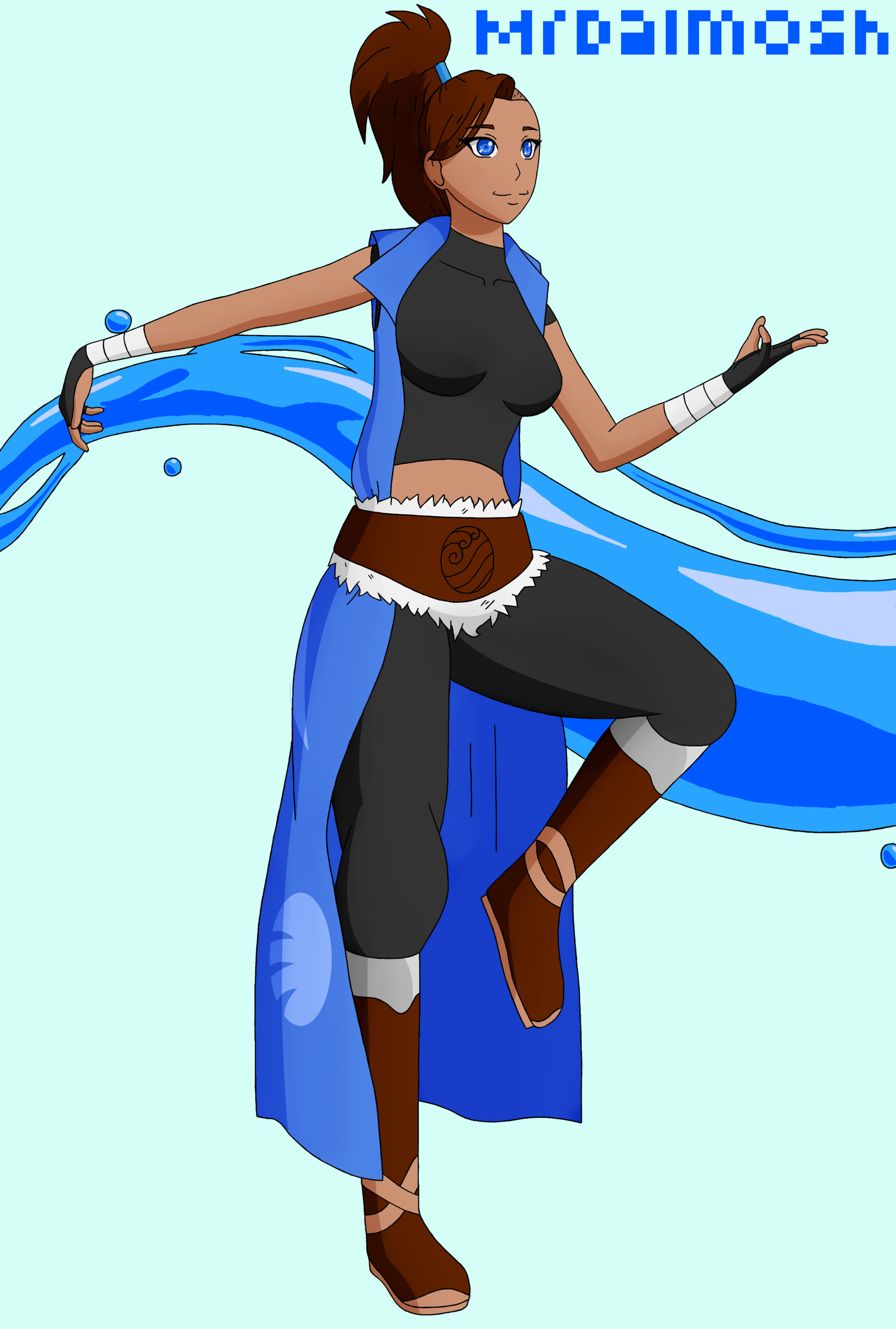 ArtStation - Waterbender OC