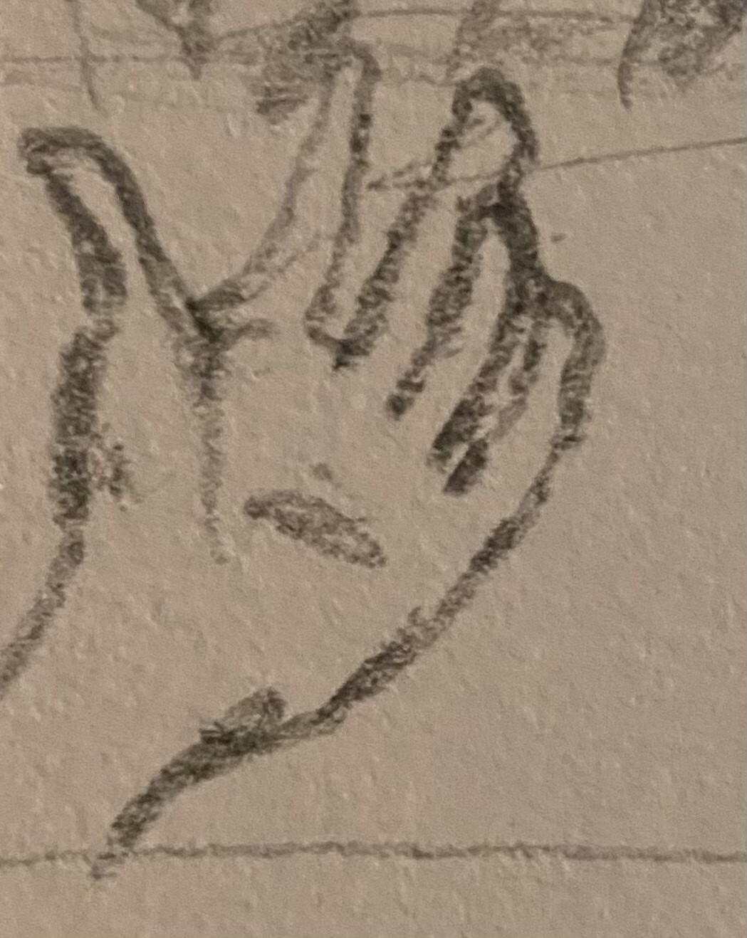 ArtStation - Very rough hand sketch.