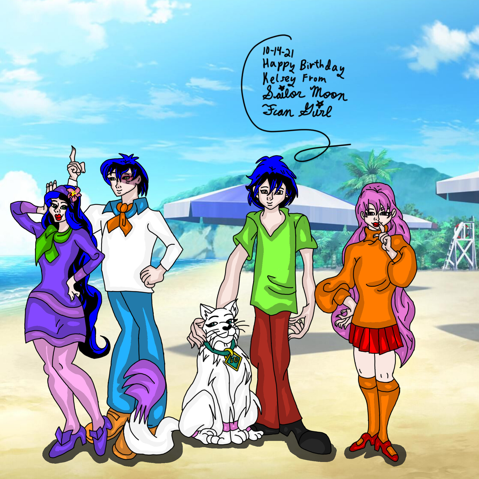 Kimberly Holtzman - Disney's BH6 And ATLA Scooby-Doo Crossover