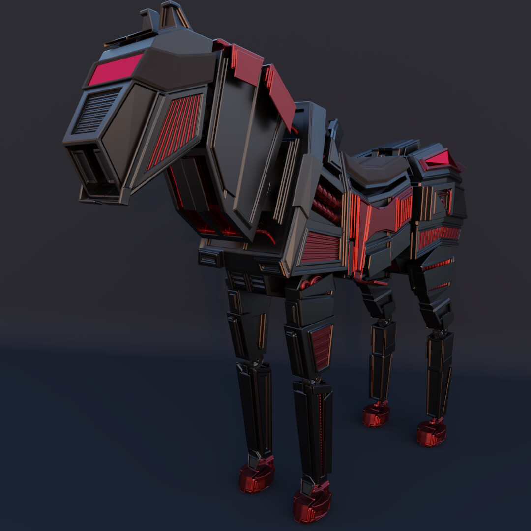 ArtStation - ROBOT HORSE