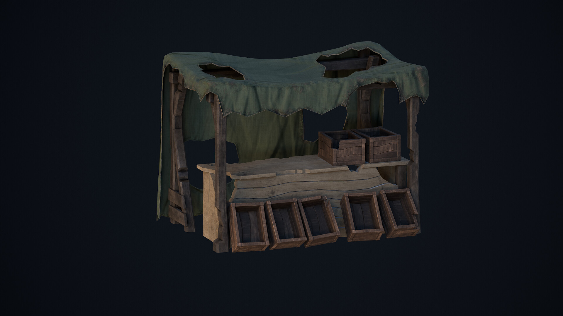 ArtStation - AOT Old houses