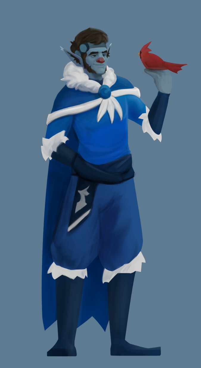 ArtStation - Valen Feylune Portrait