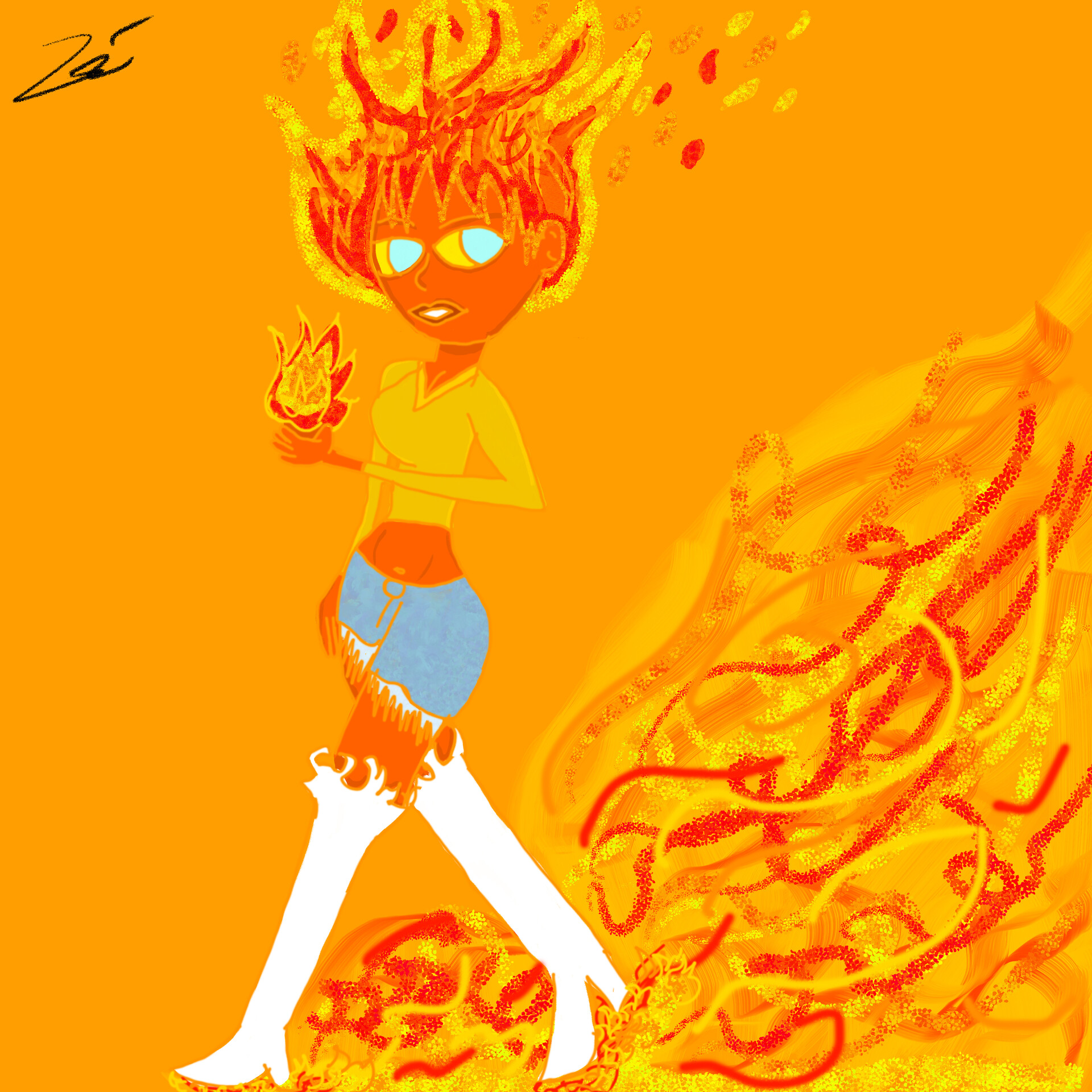 ArtStation - Fire Bearer