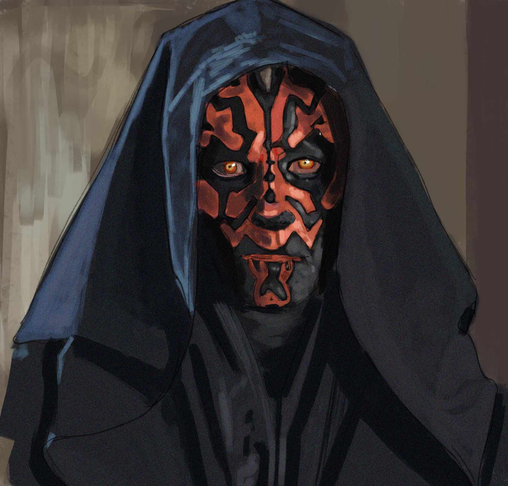 ArtStation - Darth Maul portrait study