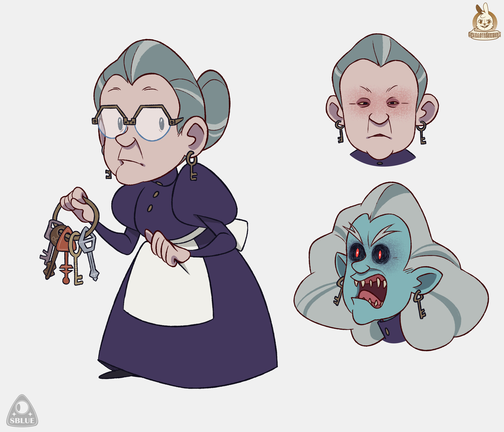 ArtStation - Nika- Spook Housekeeper